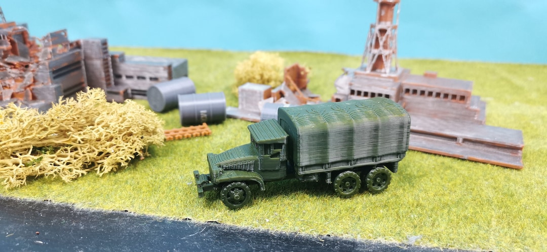 GMC Cckw 353 US Military Truck as a Model Kit 28mm / 20mm / 15mm for ...