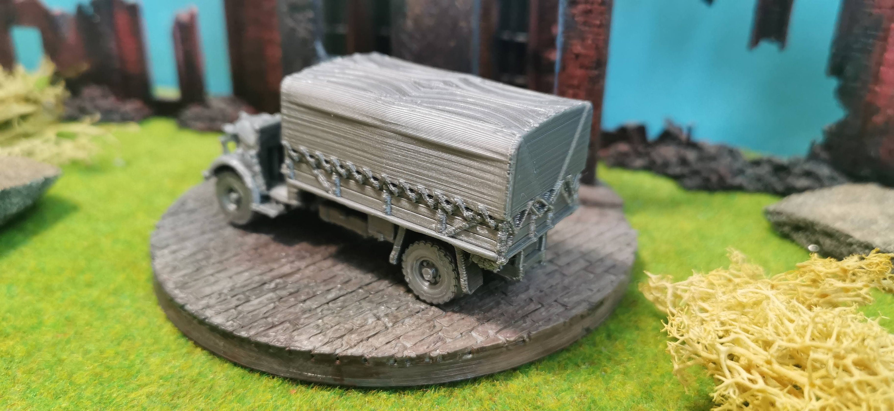 Austin K3-4 open Cab Truck Military Truck Unpainted Kit - Etsy