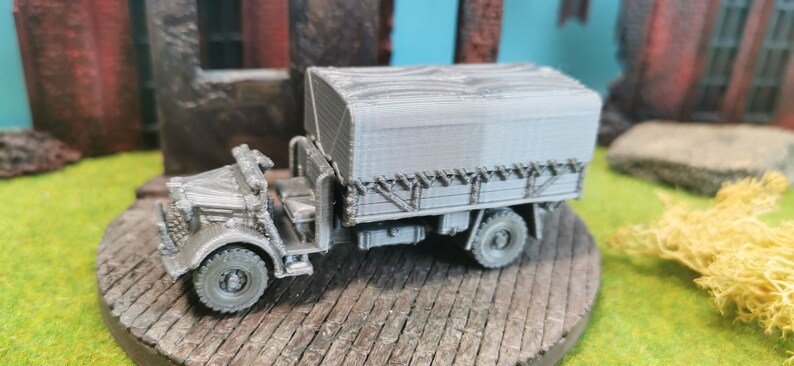 Austin K3-4 open Cab Truck Military Truck Unpainted Kit - Etsy