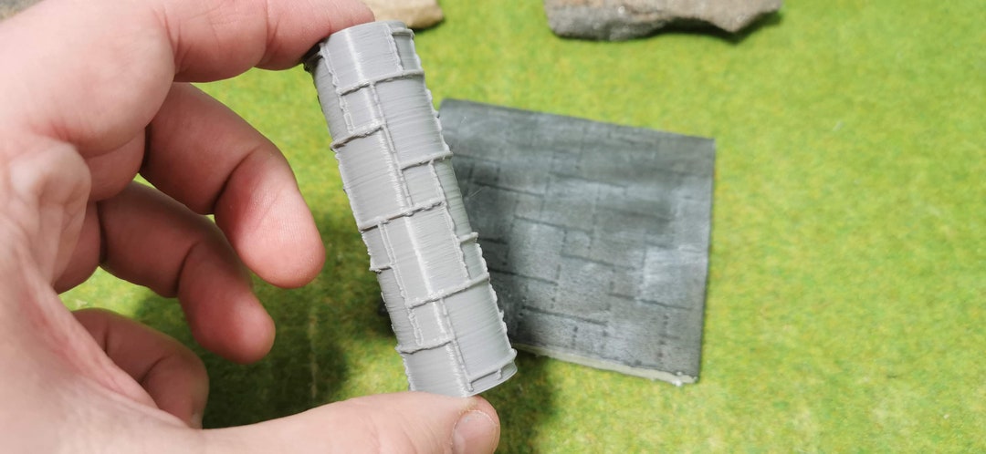 Structure Roller Roller Roller square Cobblestones Model Making in ...