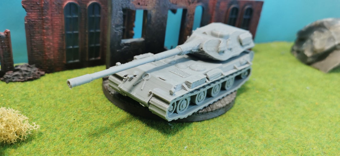 VK 90.01 P Heavy German Prototype Tank as a Model 28mm / 20mm / 15mm ...
