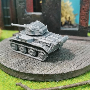 Light Tank Mk VII "tetrarch" A17 Panzer GB as a Model Kit | 28 Mm / 20 ...