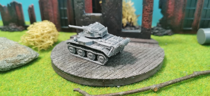 Light Tank Mk VII tetrarch A17 Panzer GB Model Kit | Etsy