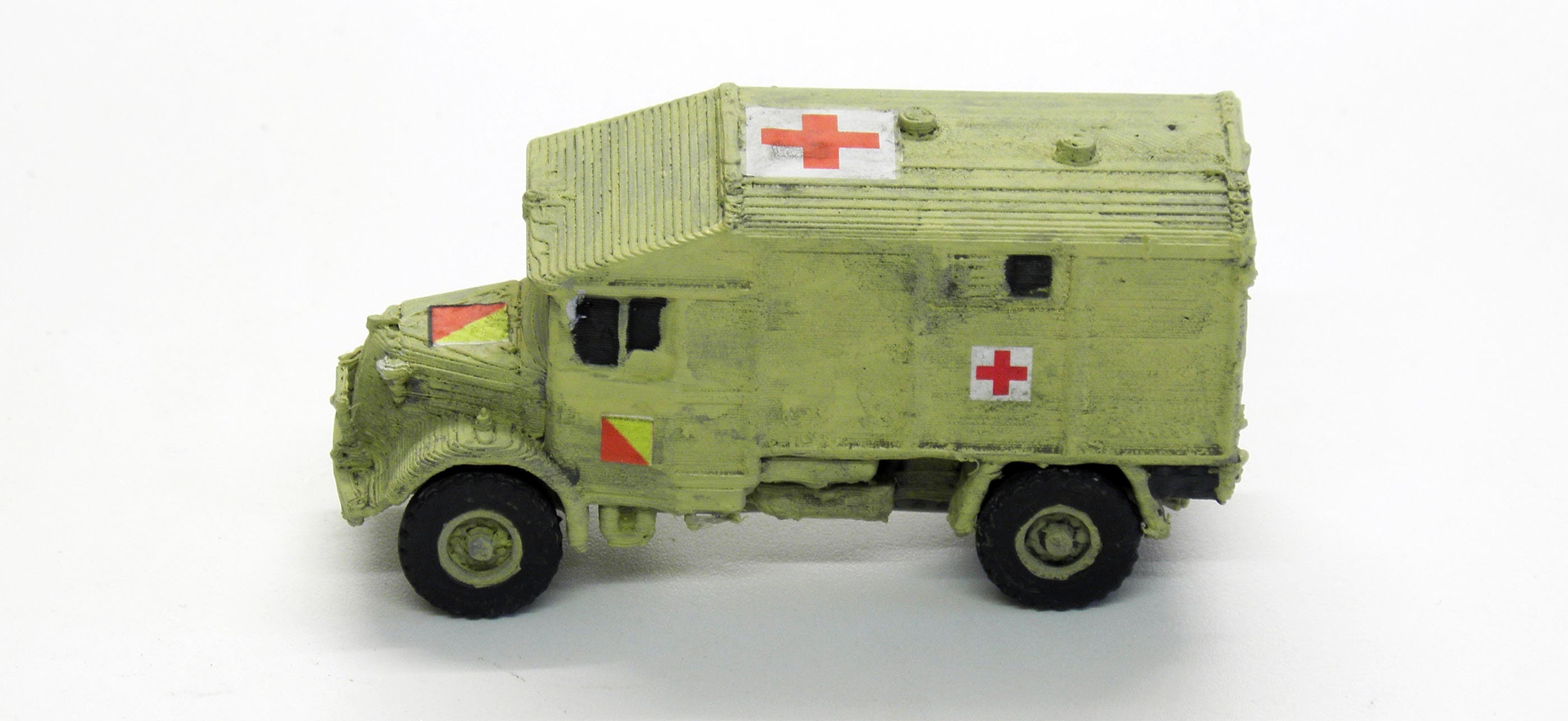 Austin K2Y Ambulance Truck Military Truck Unpainted Kit British Model ...
