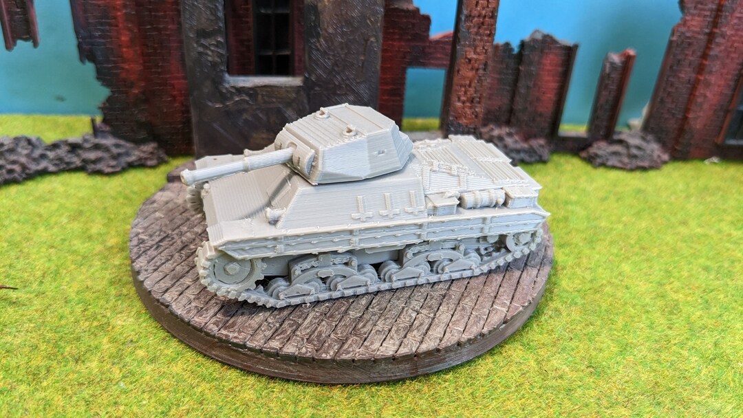 P.26/40 Carro Armato Italian WW2 Tank Model Kit | 28 Mm / 20 Mm / 15 Mm ...