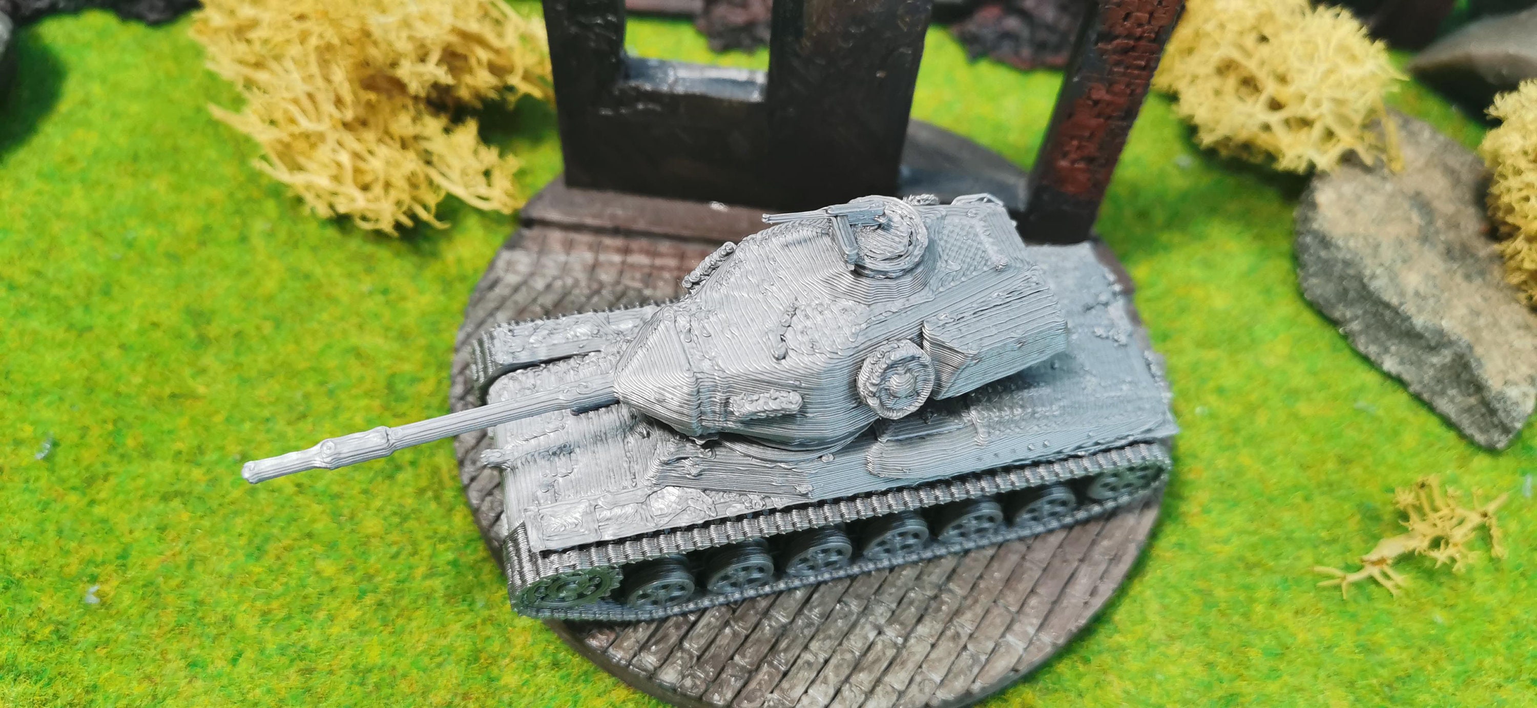 STRV 74 Swedish Assault Gun Tank Model | 28 Mm / 20 Mm / 15 Mm for Bolt ...