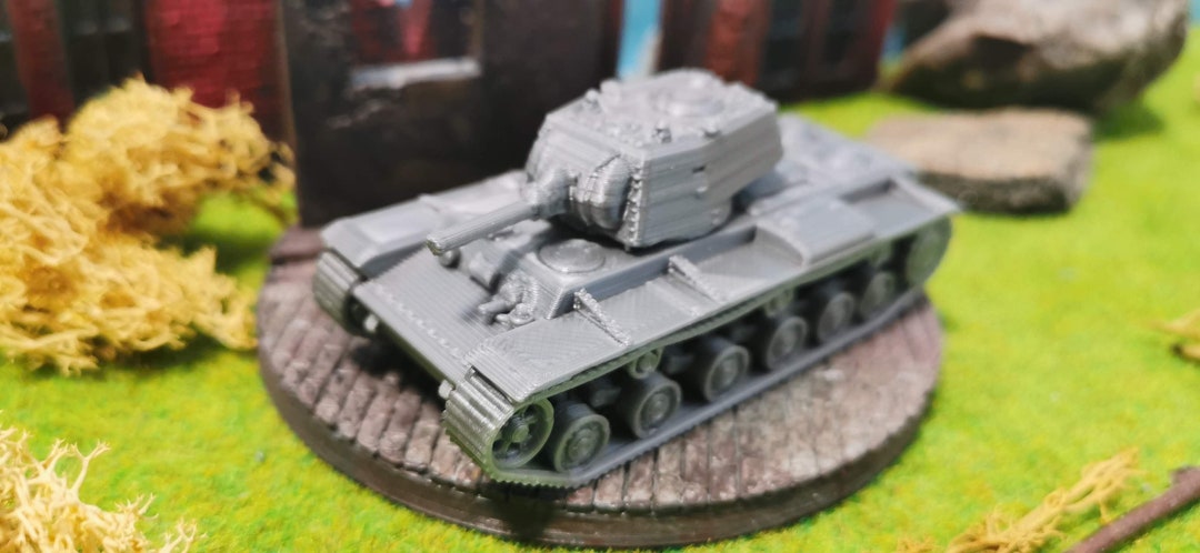 KV-1 Soviet "kw-1" Tank Russia Heavy Tank Russia Tank Kit Unpainted ...