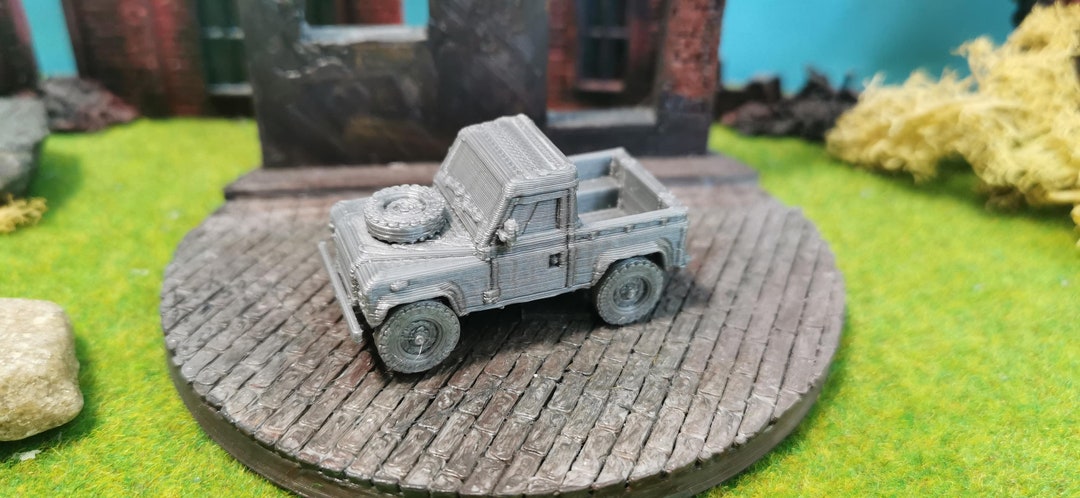 TUL 90 4x4 Pickup "open" Truck Military GB UK Model Kit | 28 Mm / 20 Mm ...