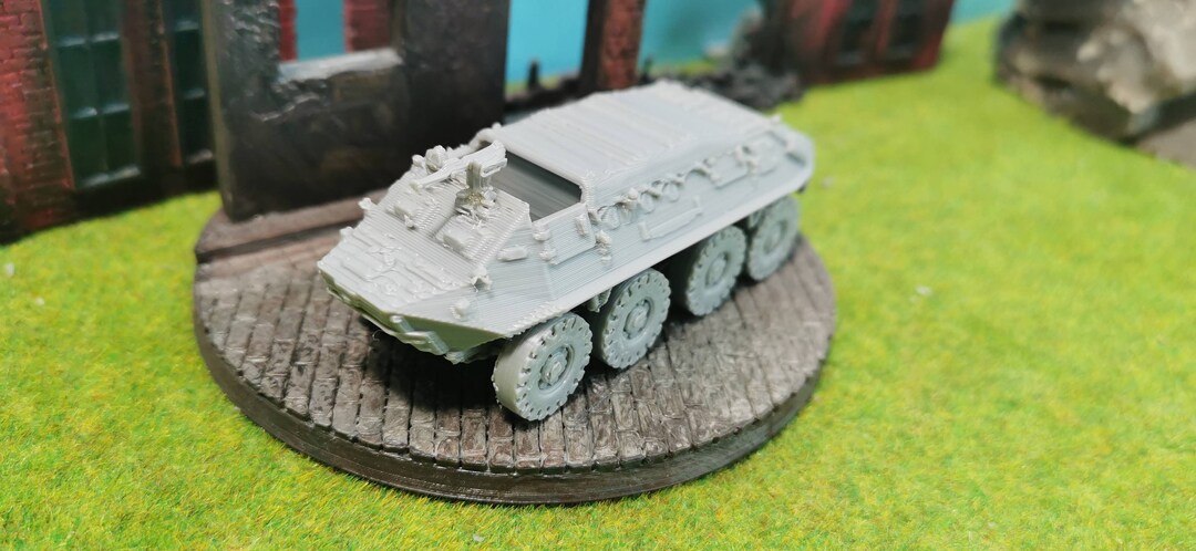 BTR-60P Open Russian Infantry Fighting Vehicle as Model Kit - Etsy