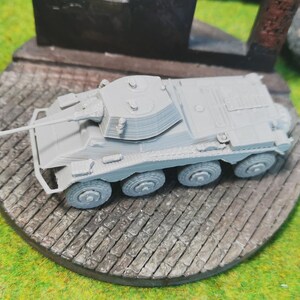 Sd.kfz 234 "puma" German WW2 Wheeled Armored Vehicle Closed Unpainted ...