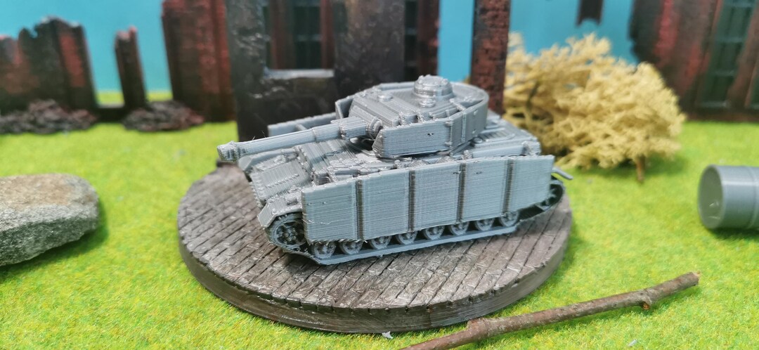 Panzerkampfwagen IV "panzer 4" With Skirts as a Kit | 28 Mm / 20 Mm ...