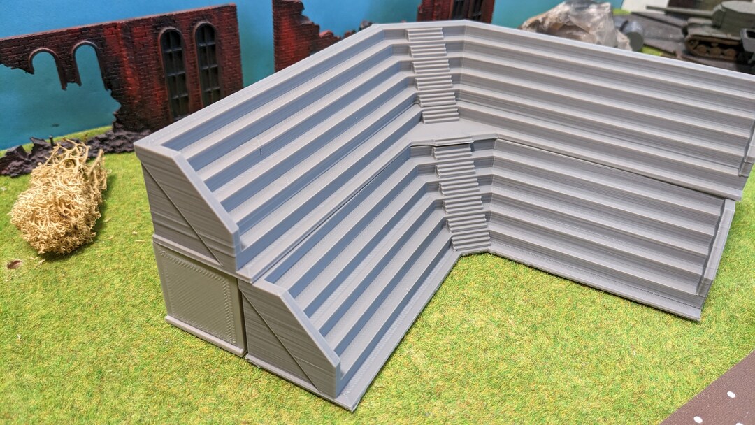 Stadium Grandstand H0 for Figures for Shows, Circus, Car Racing, Events ...