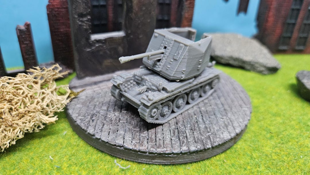 PVKV (anti-tank Gun Carriage) III as a Model Kit for Bolt Action and ...