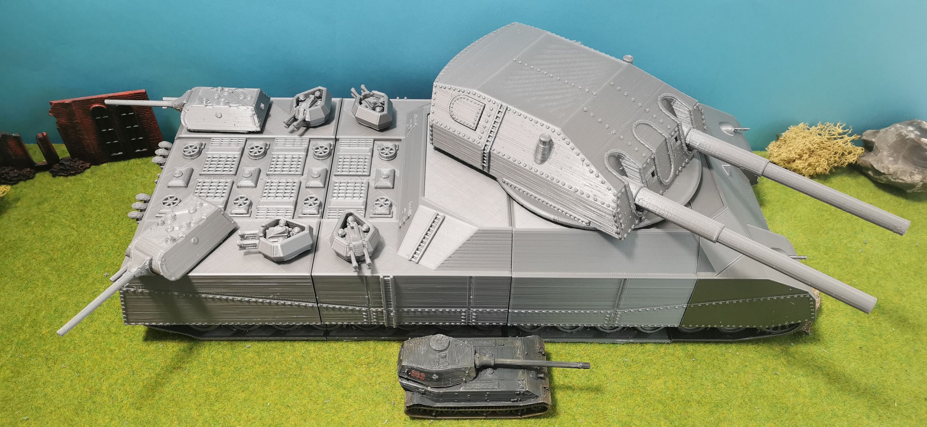 Ratte Tank Size Comparison