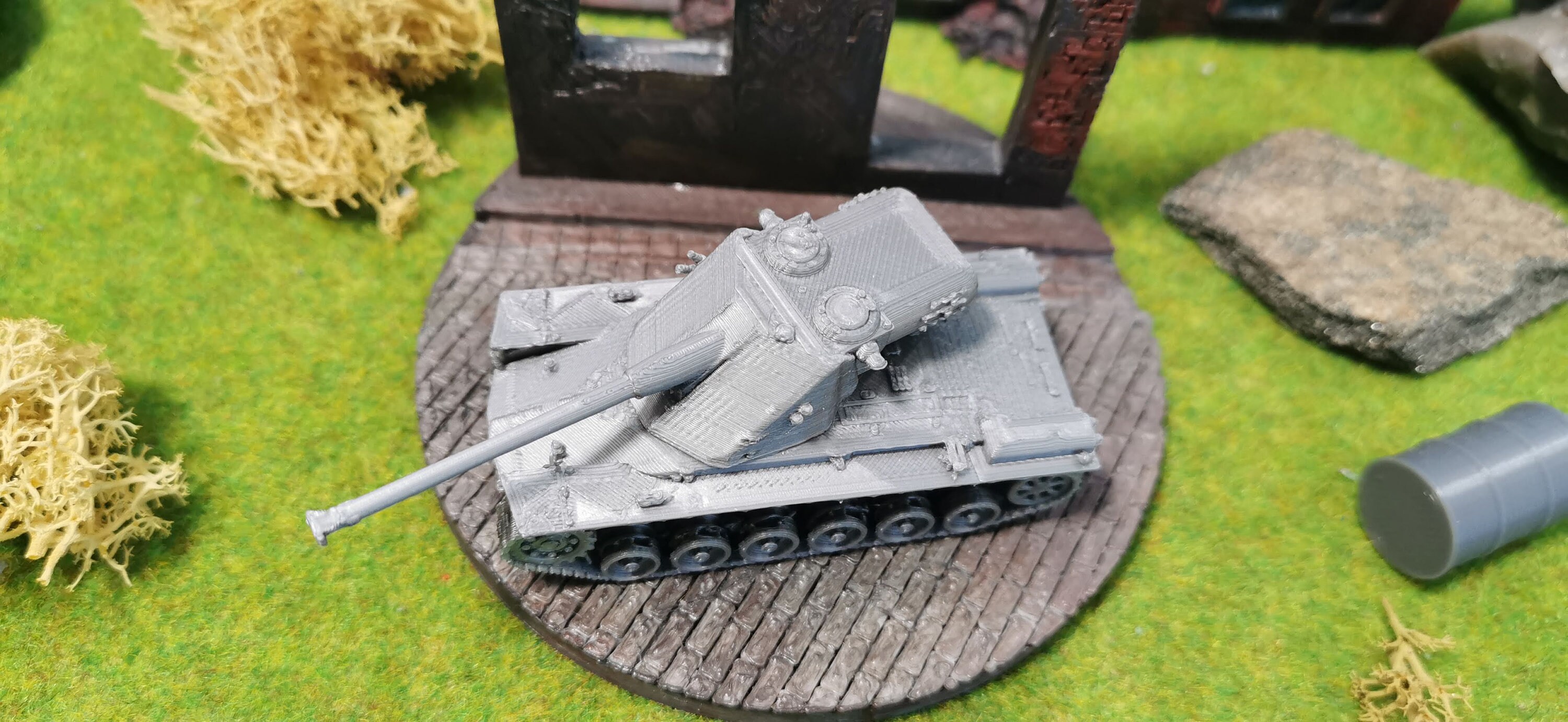 Kranvagn "emil" Swedish Heavy Main Battle Tank | 28 Mm / 20 Mm / 15 Mm ...