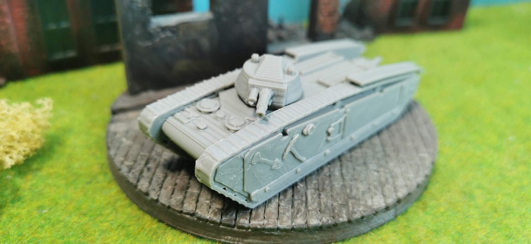 Large Tractor WW1 German Light Experimental Tank Germany as a Kit | 28 ...