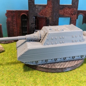 Panzerkampfwagen VIII "jagdmaus" Prototype Military Unpainted Kit ...
