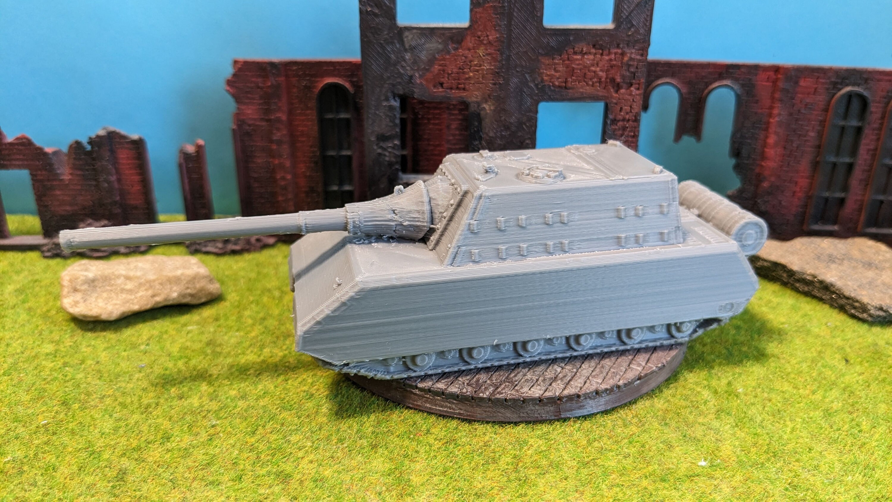 Panzerkampfwagen VIII "jagdmaus" Prototype Military Unpainted Kit ...