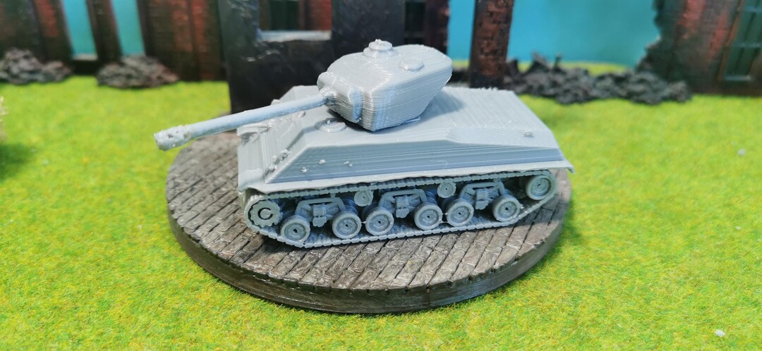 Sherman M4A3E8 "easy Eight" Medium US Tank Destroyer WW2 Wot Model Kit ...