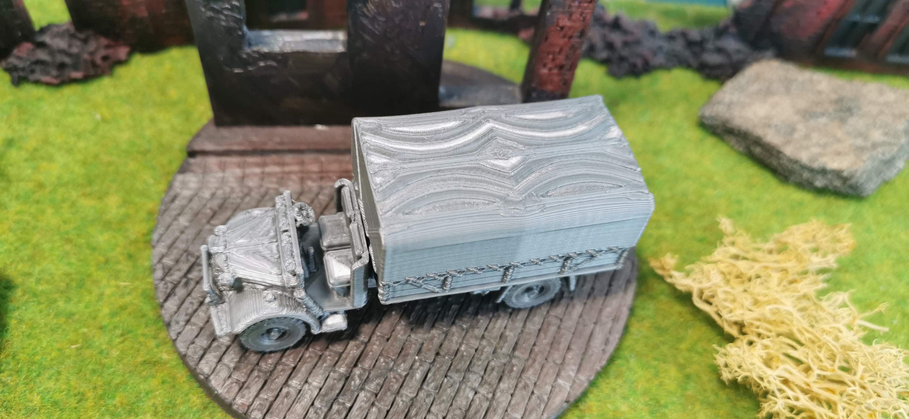 Austin K3-4 (open Cab) Truck Military Truck Unpainted Kit British Model ...