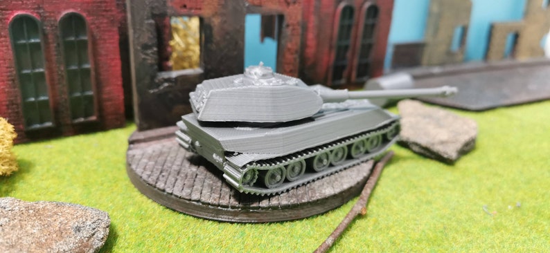 Panzerkampfwagen "vk 45.02 (p)" Ausf. B Prototype Model Kit | 28 Mm ...