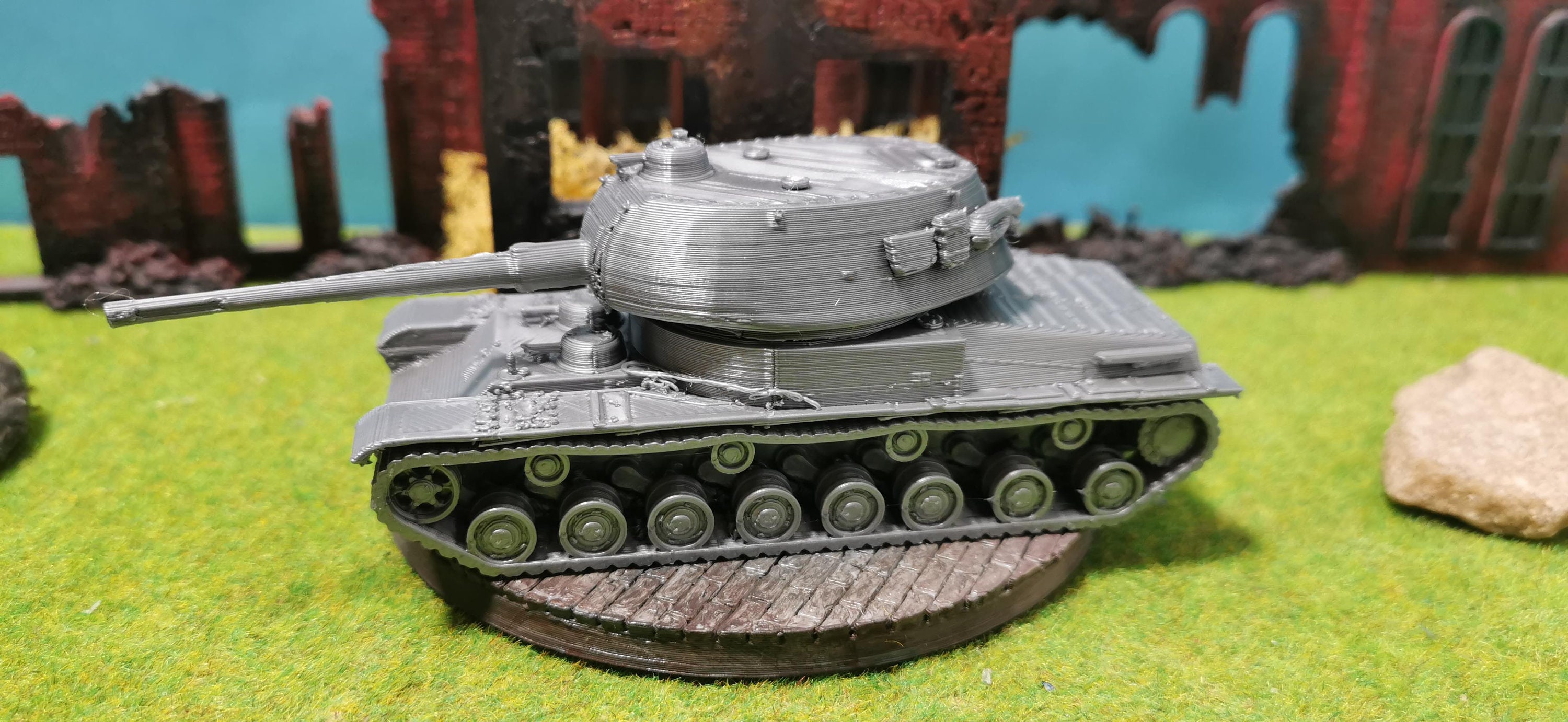 T-103 Tank Destroyer Soviet Heavy Tank as Kit 28 Mm / 20 Mm - Etsy