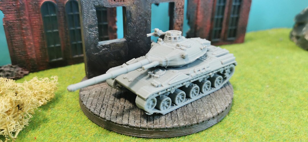AMX 30 French Medium Tank France Model Kit 28 Mm / 20 Mm / 15 Mm ...