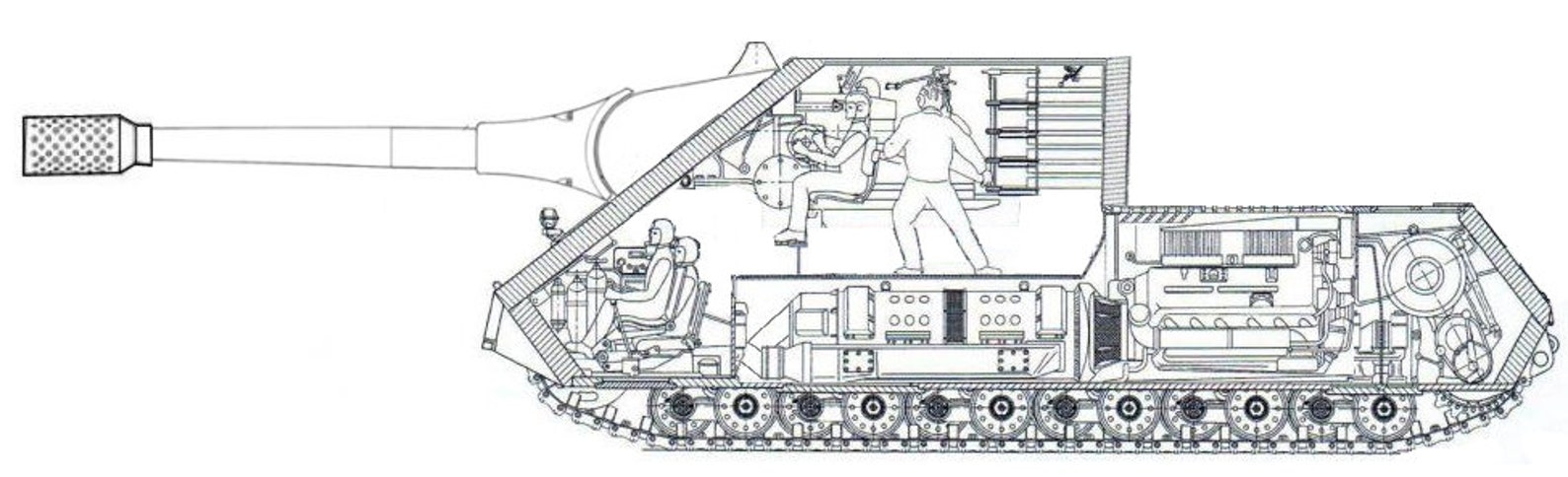 Panzerkampfwagen VIII "jagdmaus" Prototype Military Unpainted Kit ...