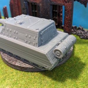 Panzerkampfwagen VIII "jagdmaus" Prototype Military Unpainted Kit ...