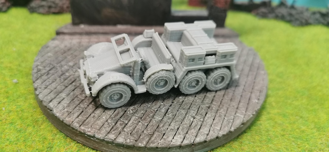 Krupp L2 H 143 "protze" Kfz. 69 Artillery Tractor as a Model Kit Scale ...