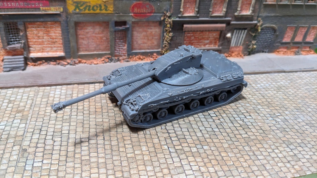 Bofors Tornvagn Heavy Swedish Prototype Tank Model | 28 Mm / 20 Mm / 15 ...