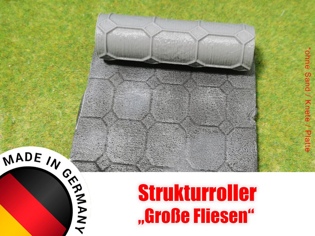 Structure Roller Roller Roller "large Tiles" Model Making in Different ...