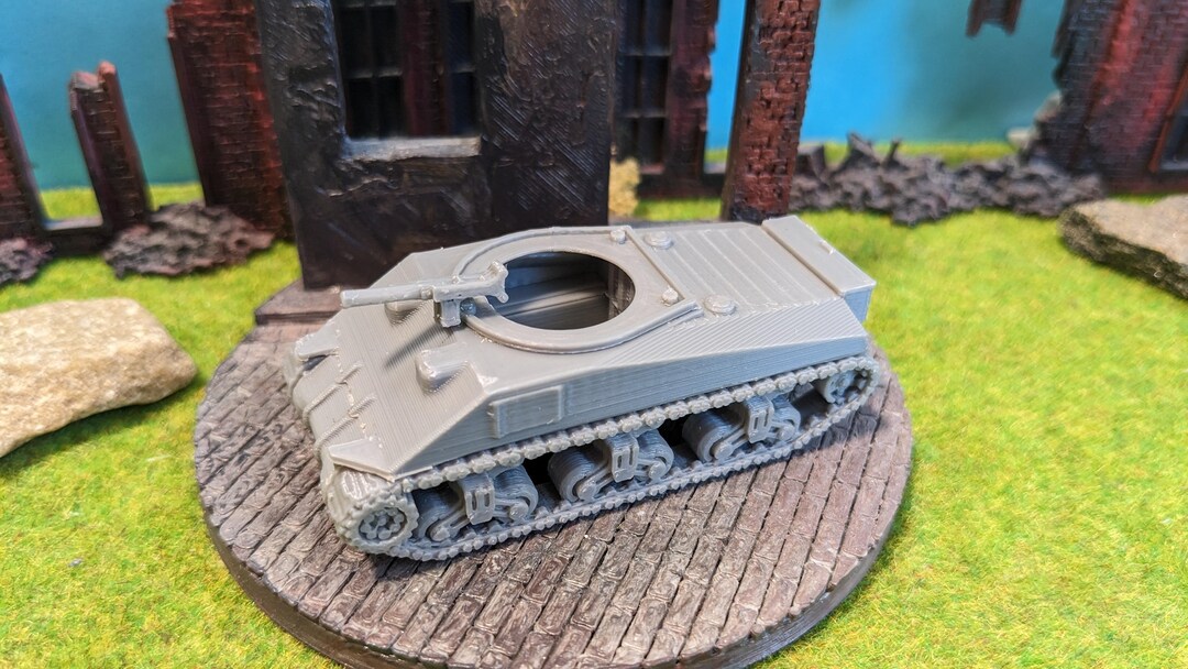 M4 Sherman kangaroo WW2 Kit 28mm / 20mm / 15mm for Team Yankee ...