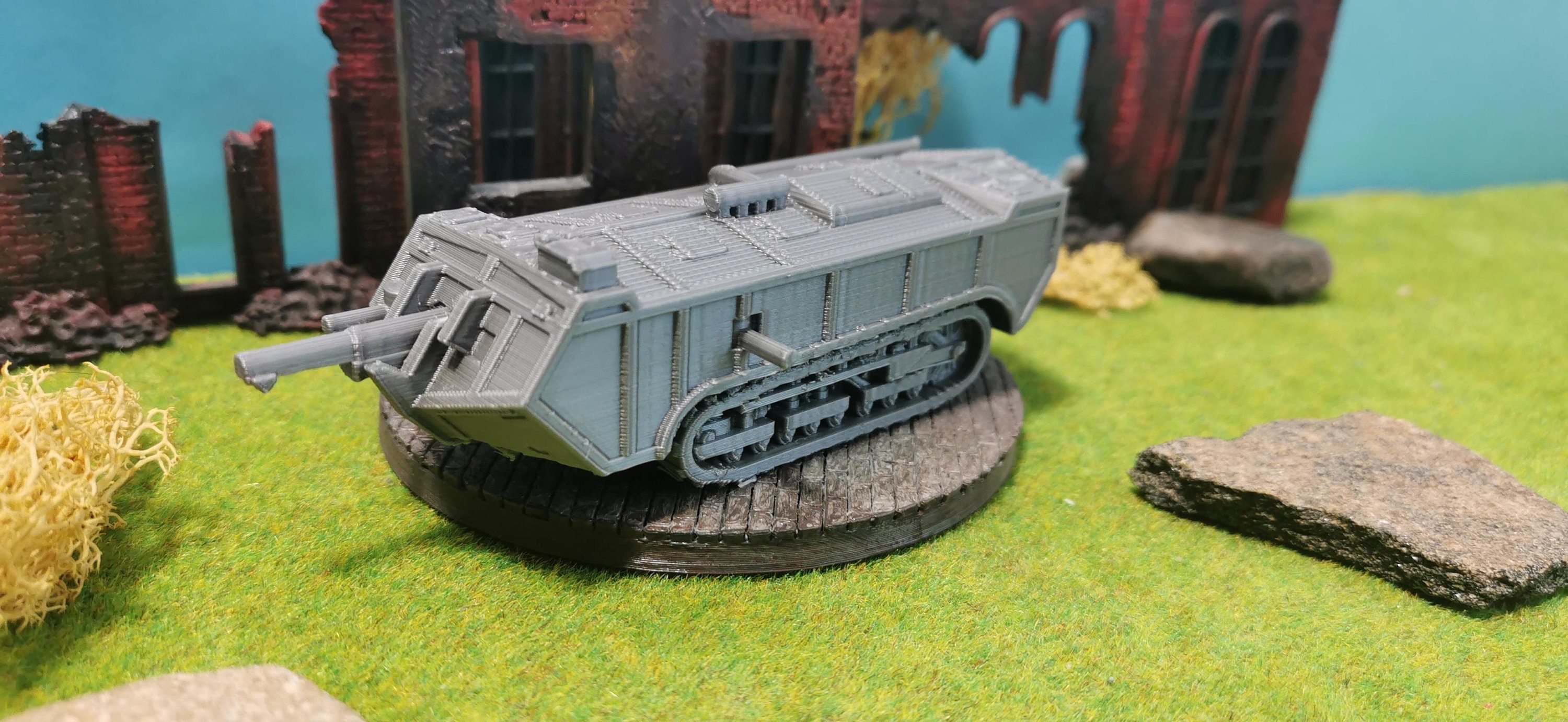 German Ww1 Tank Paper Models