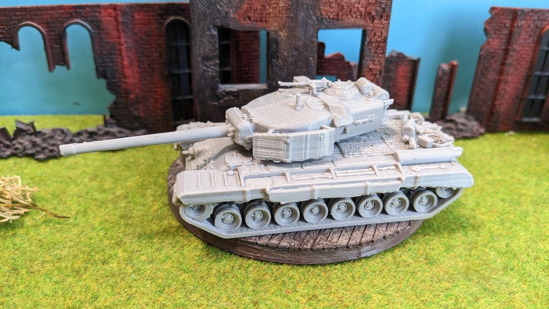 T29 battle Worn Heavy US Prototype Tank as a Model Kit 28mm 20mm for ...