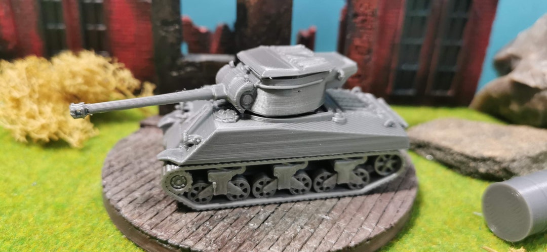 M36B1 (M4A3 Sherman With M36 Turret) US Tank Destroyer as a Model Kit ...