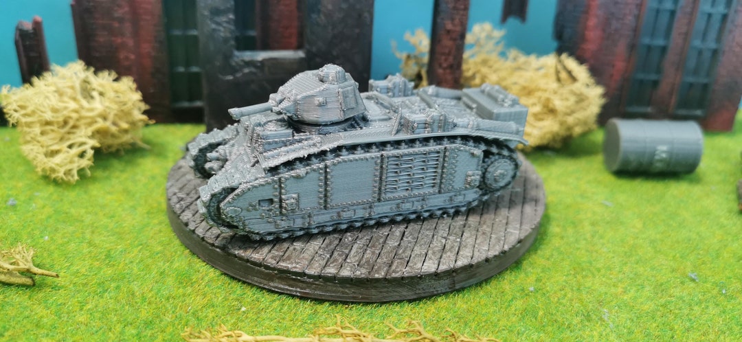 Panzerkampfwagen B2 F German Flame Tank as Tank Kit 28 Mm / 20 Mm / 15 ...