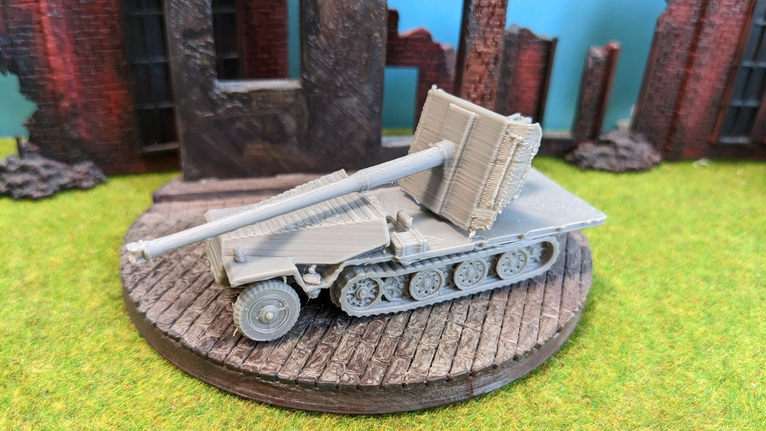 Sd.kfz.251 With 7.5cm Kwk42 L/70 Halftrack Germany Model Kit 1/100 1/87 ...