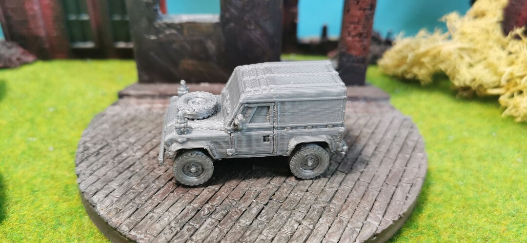 TUL 90 4x4 Pickup hardtop Truck Military GB UK Model Kit in Scale 1/100 ...