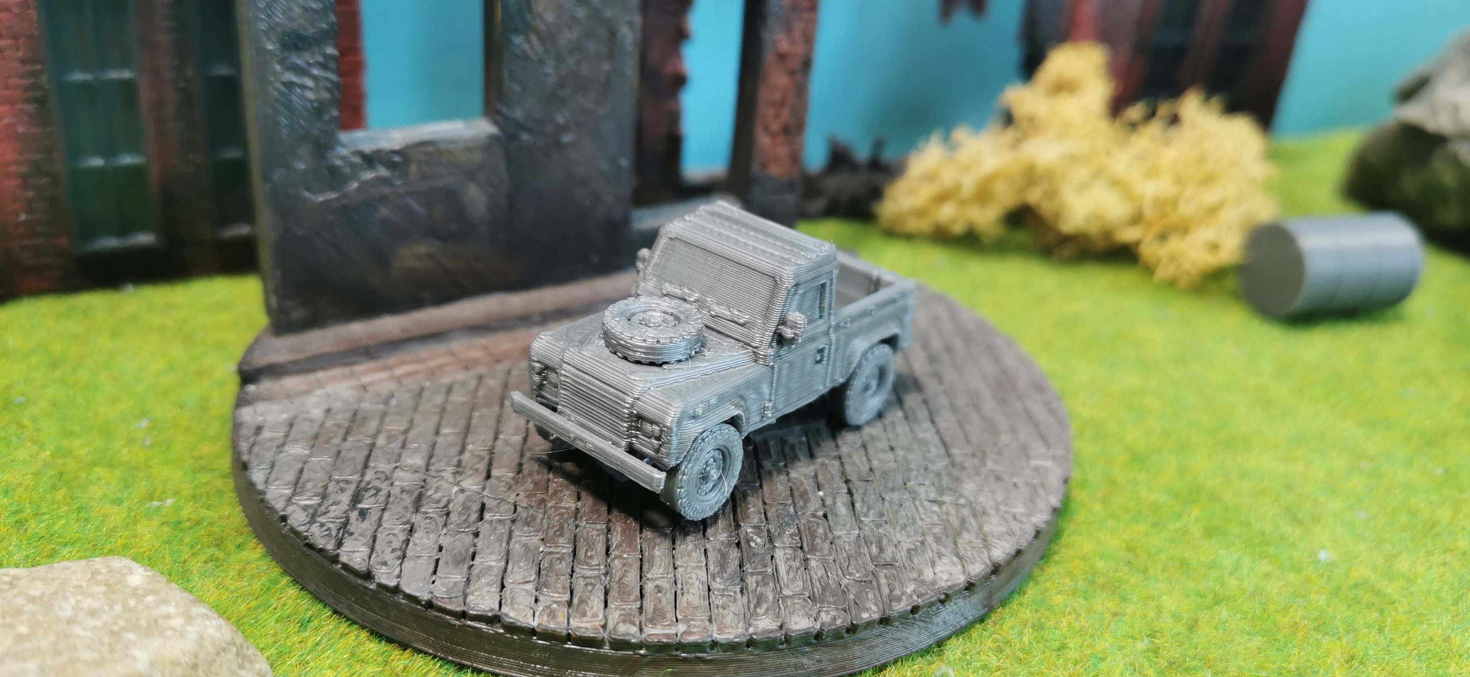Art & Collectibles TUL 90 4x4 Pickup open Truck Military GB UK Model ...