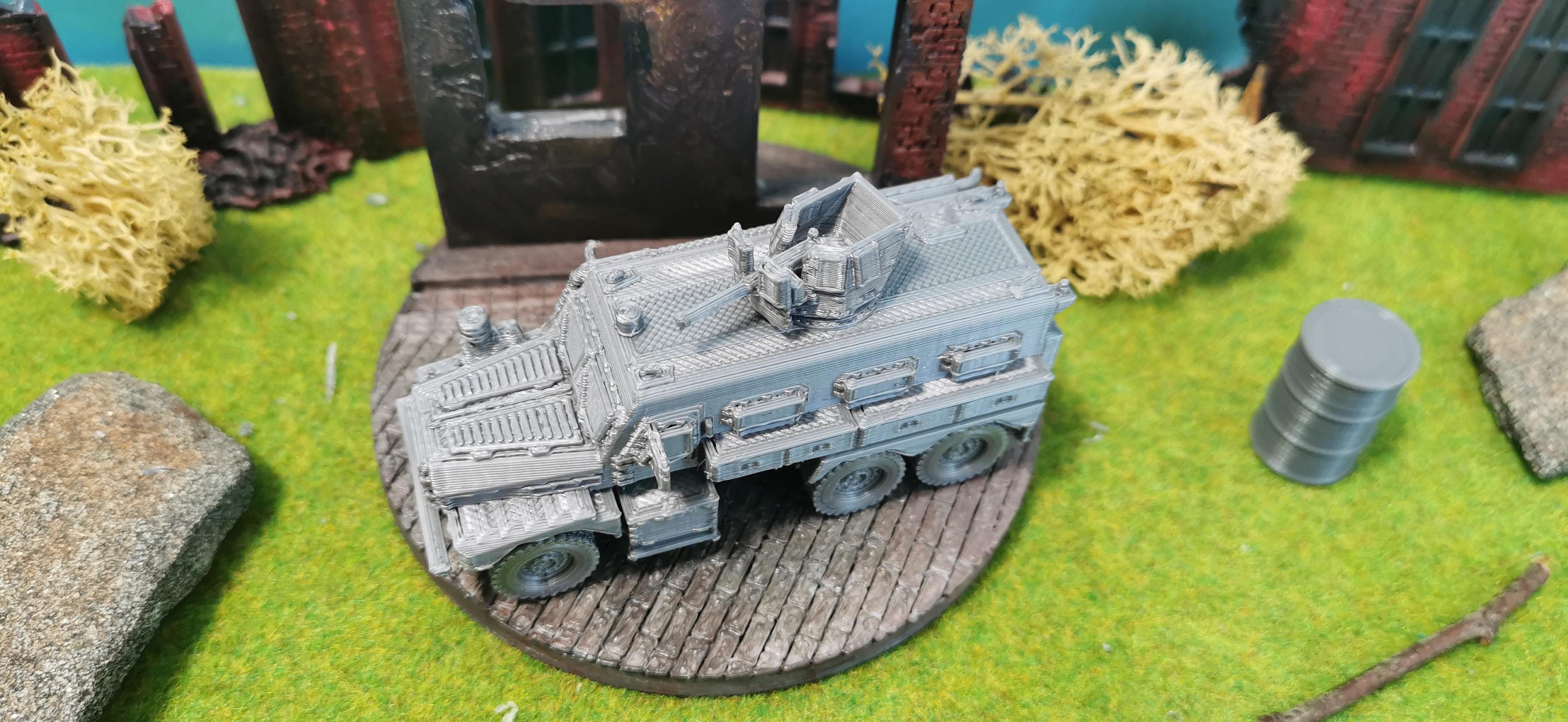 MRAP Cougar 6x6 All Terrain Vehicle UK APC as a Model Kit | 28 Mm / 20 ...