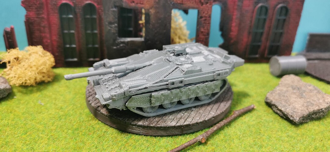 STRV 103 Swedish Assault Gun Tank as Model Kit 28 Mm / 20 Mm / 15 Mm ...