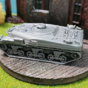 RAM Badgers 3P Tank Normandy Canada Wot Model Kit in Scale 1/100 1/87 1 ...