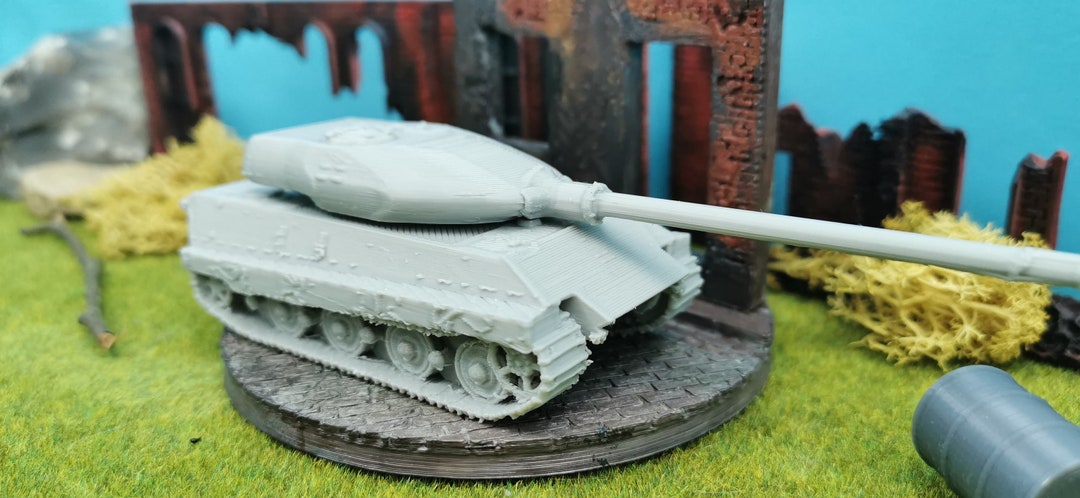 E-75 Tiger III Aufs. E Tank tigerzahn With 128 Mm - Etsy