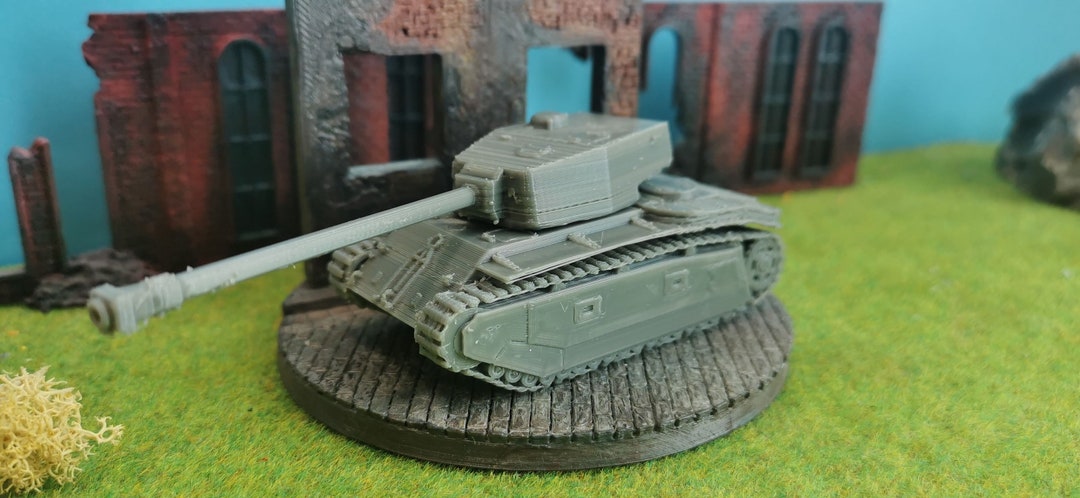 ARL 44 French Heavy Prototype Tank Kit | 28 Mm / 20 Mm / 15 Mm for Bolt ...