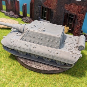 Panzerkampfwagen VIII "jagdmaus" Prototype Tank in Scale 1/87 1/72 1/64 ...