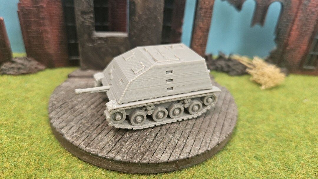 Pz. Inz. 160 Polish Tank Destroyer Prototype Tank as a Model Kit | 28 ...