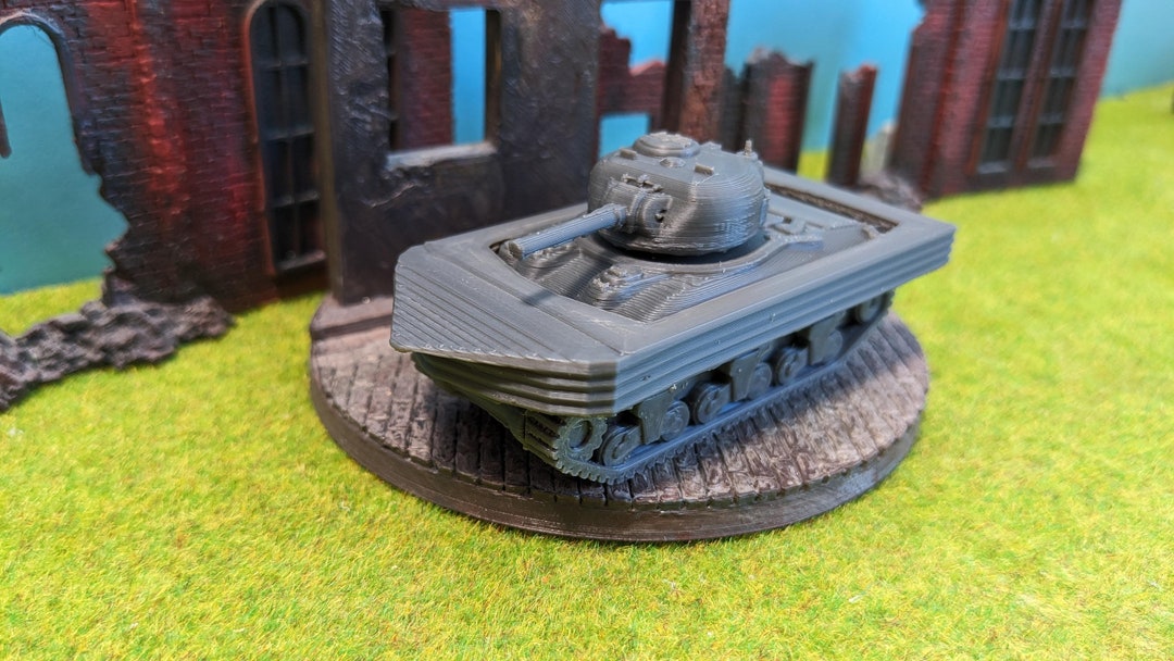 M4A1 Sherman "dd" D-day Normandy Tank Model US Army WW2 | 28mm / 20mm ...