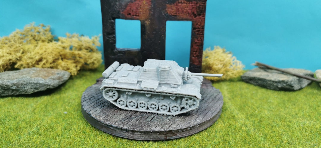 Su-76i Soviet Tank Destroyer Model Kit | 28 Mm / 20 Mm / 15 Mm for ZONA ...