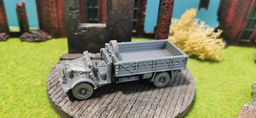 Austin K3-4 early Version Platform Truck Military Truck Unpainted Kit ...